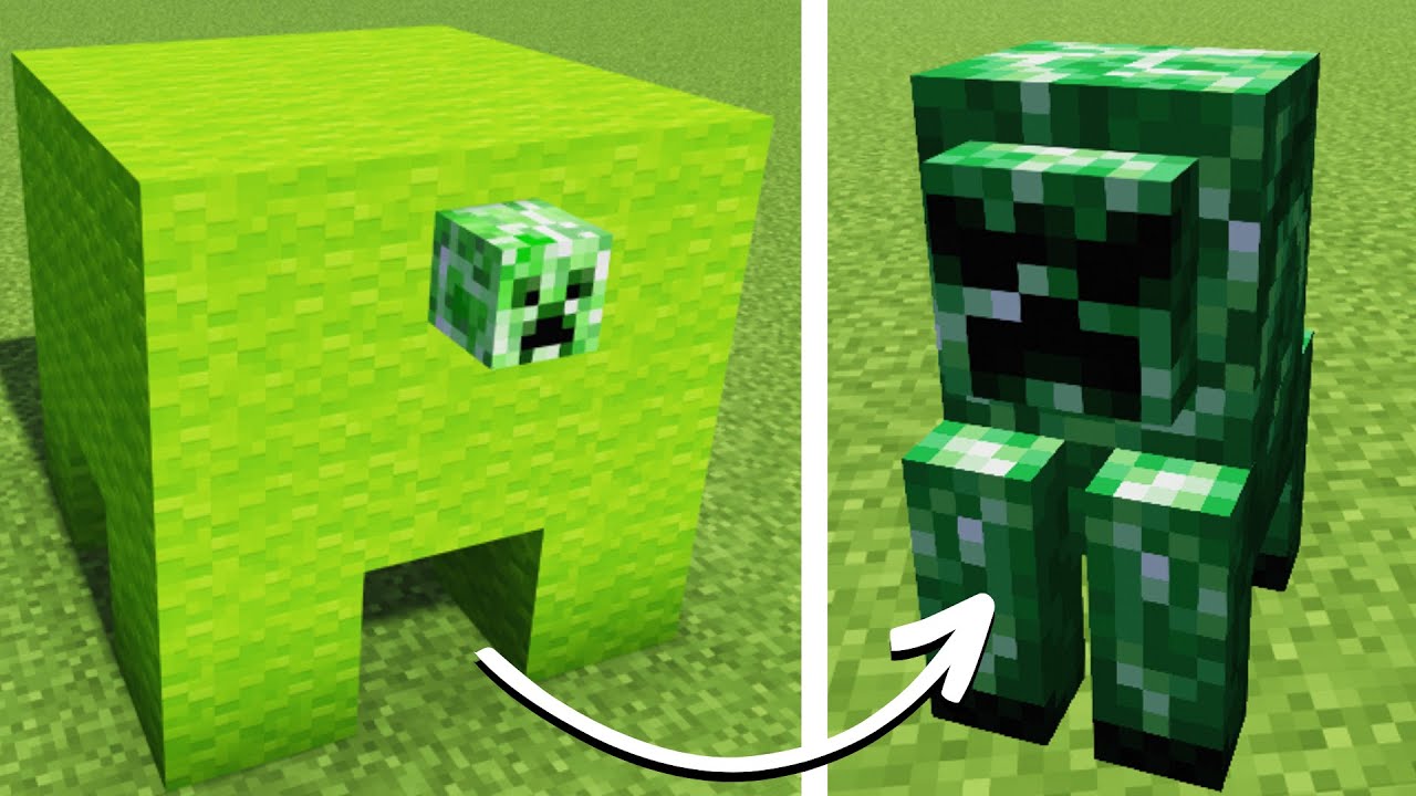 How to create INTRUDER CREEPER in Minecraft - YouTube
