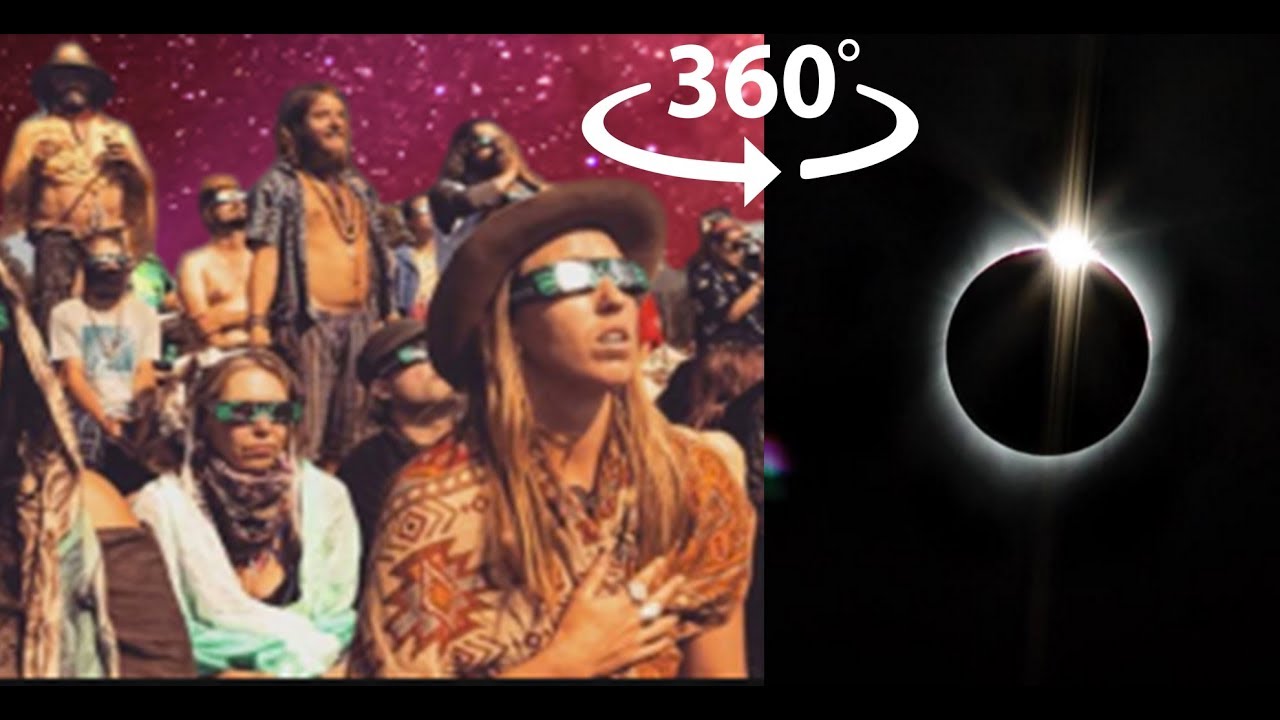 Total Eclipse 360° VR @ Symbiosis Oregon Eclipse Festival 2017 - YouTube