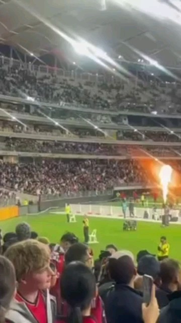 AC Milan VS Roma live Match In Australia 🤩😍😍#ytshort #youtubeshorts # ...