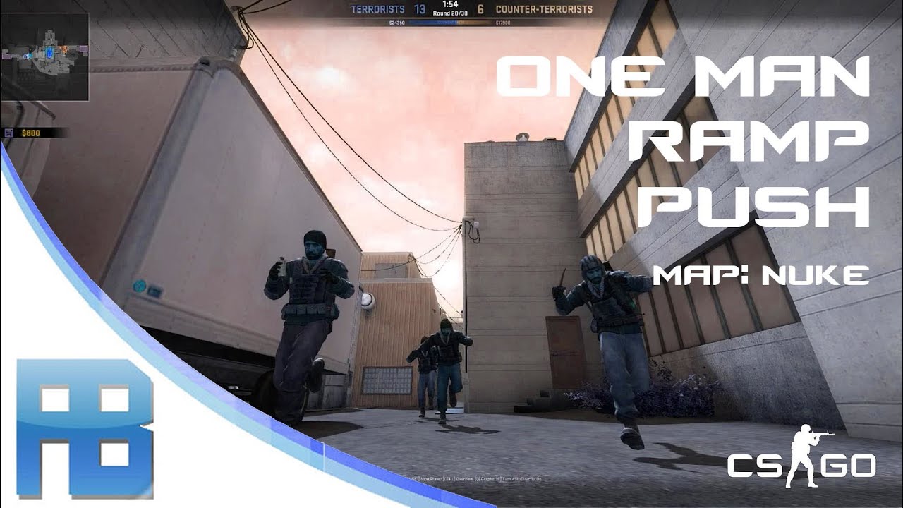 CS:GO - Strat Series - Nuke - One Man Ramp Take - YouTube