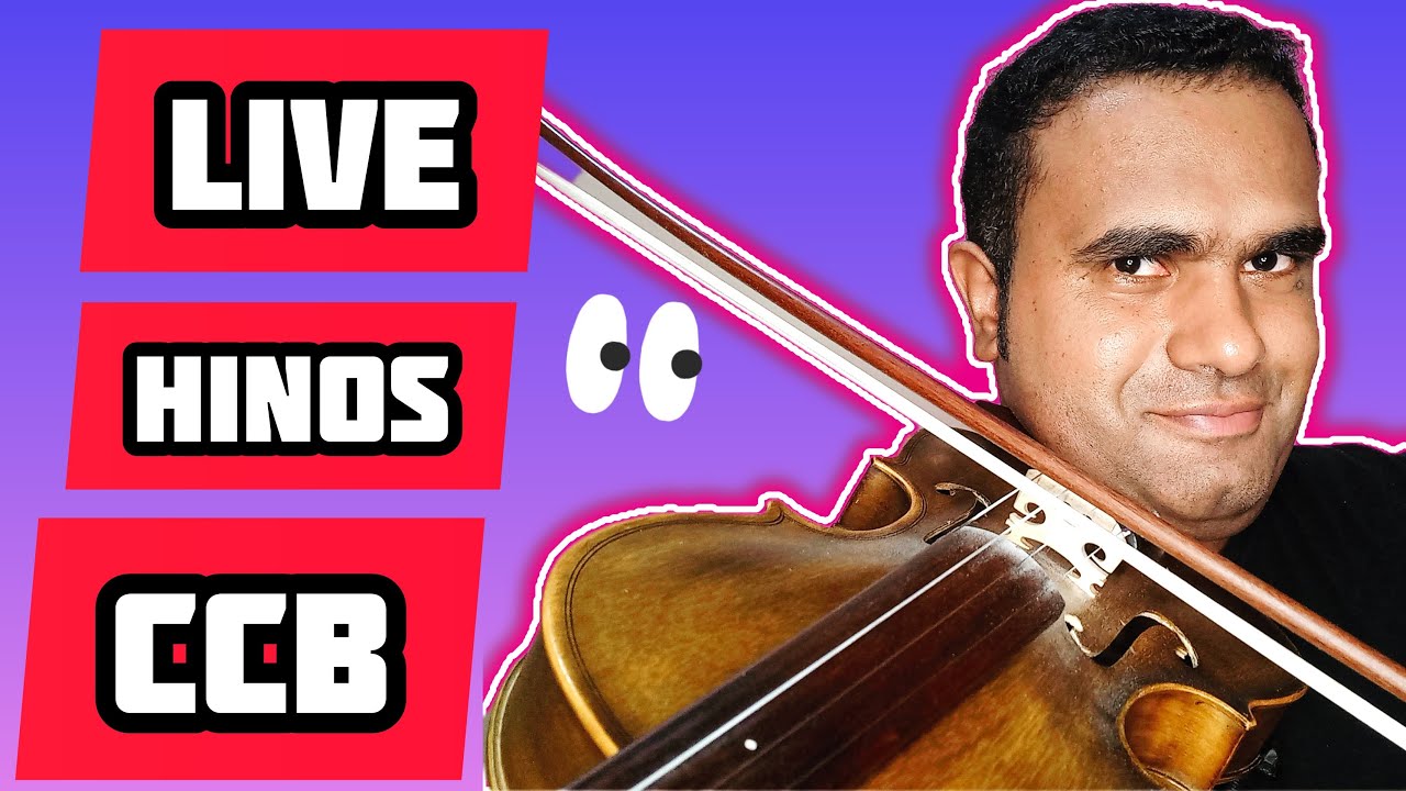 LIVE DE HINOS CCB TOCADOS NO VIOLINO - 1ā POSIÇÃO E OITAVADO - VIOLINO ...