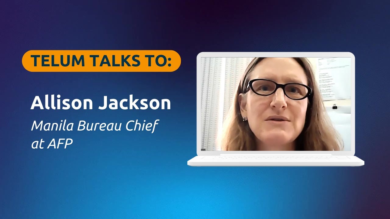 Telum Talks to: Allison Jackson from AFP - YouTube