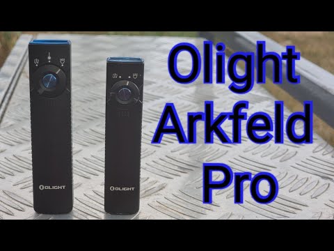 Olight Arkfeld Pro review and comparison to the original Arkfeld - YouTube