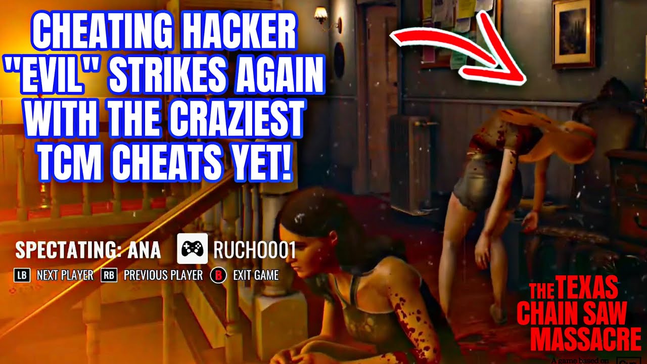 Cheating Hacker "Evil" Strikes Again With The Craziest TCM Cheats YET - The Texas Chain Saw ...