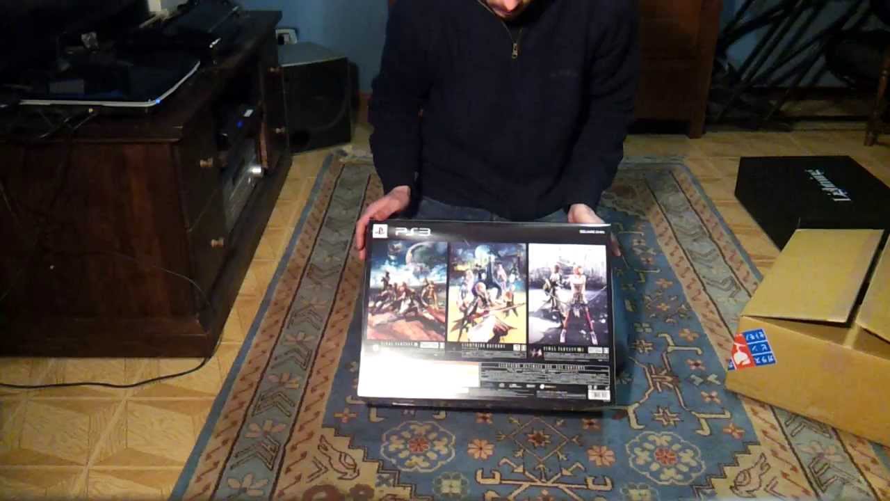 Final Fantasy Lightning Ultimate box Unboxing Lightning Returns - YouTube