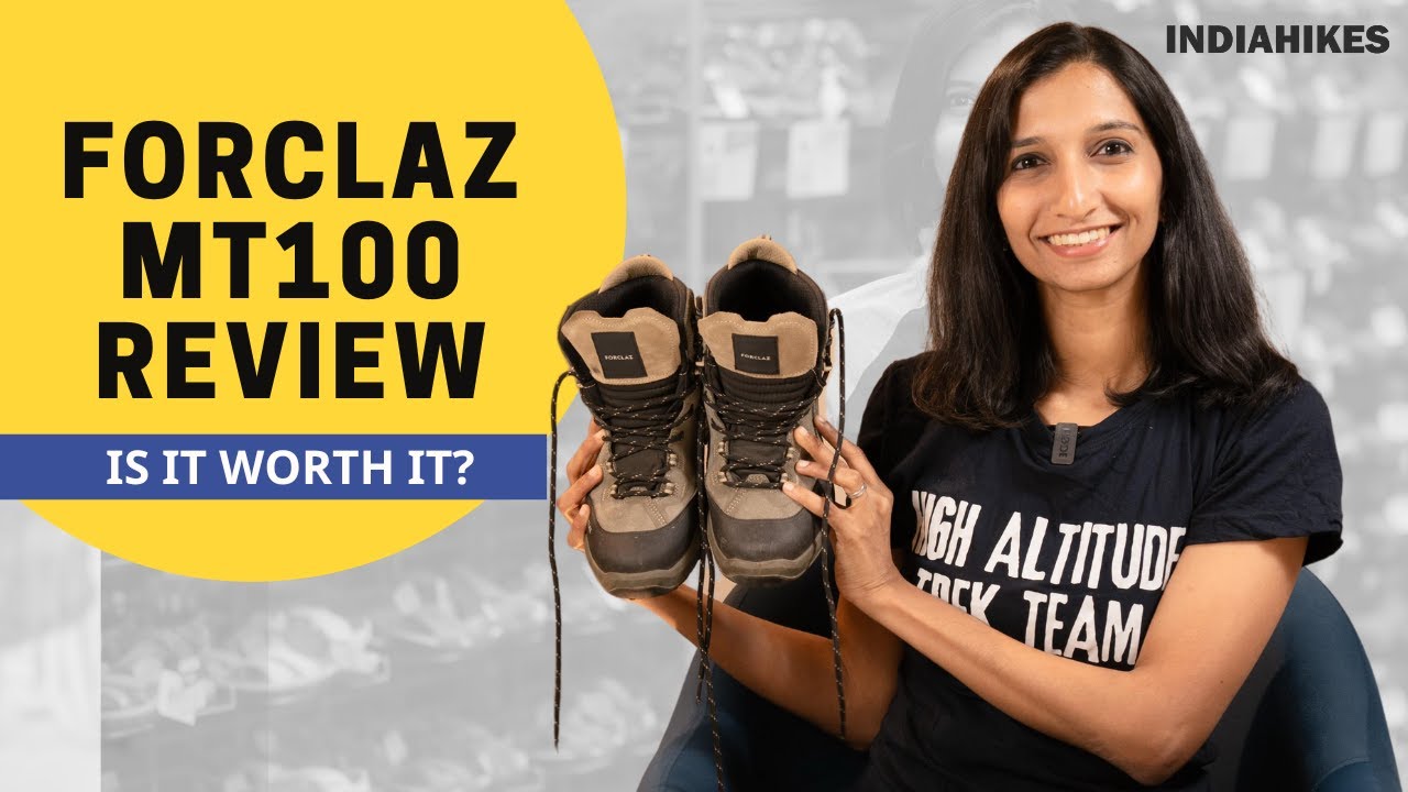 Decathlon Forclaz MT100 Hiking Trekking Shoe Review | Budget Trekking ...