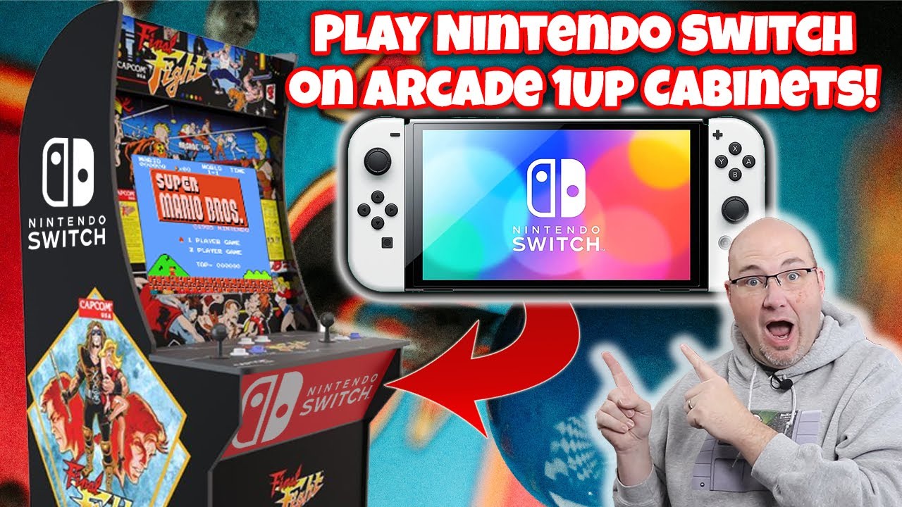 Convert Your Arcade 1Up To a Switch Arcade Cabinet with Intec Gaming ...