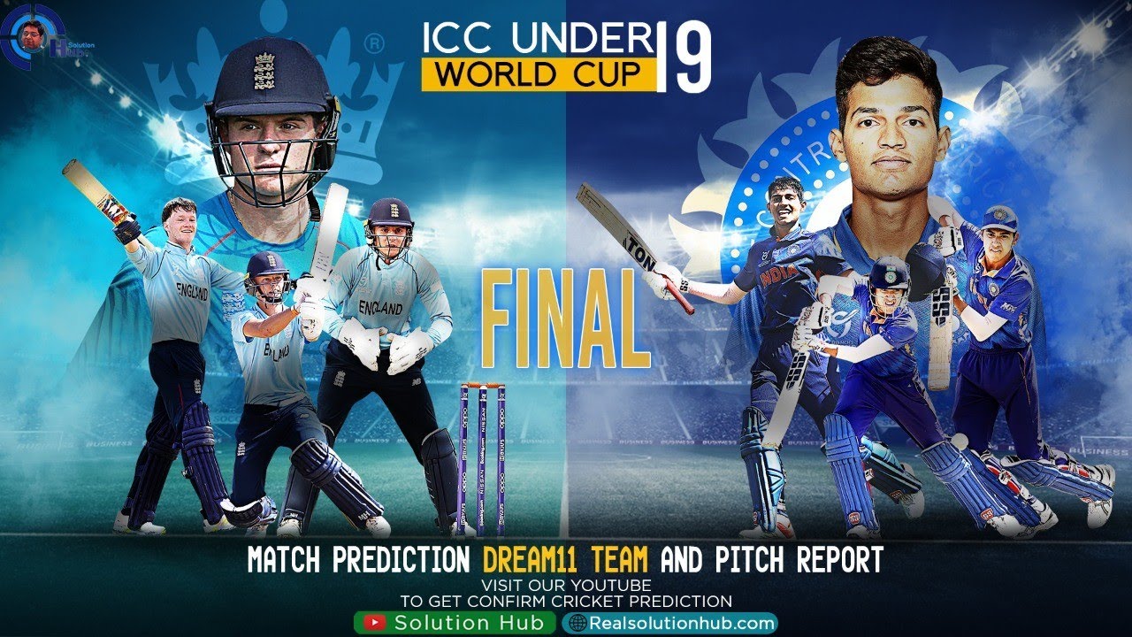 U19 CWC 2022 Final Match Prediction India U19 vs England U19 | IND U19 ...