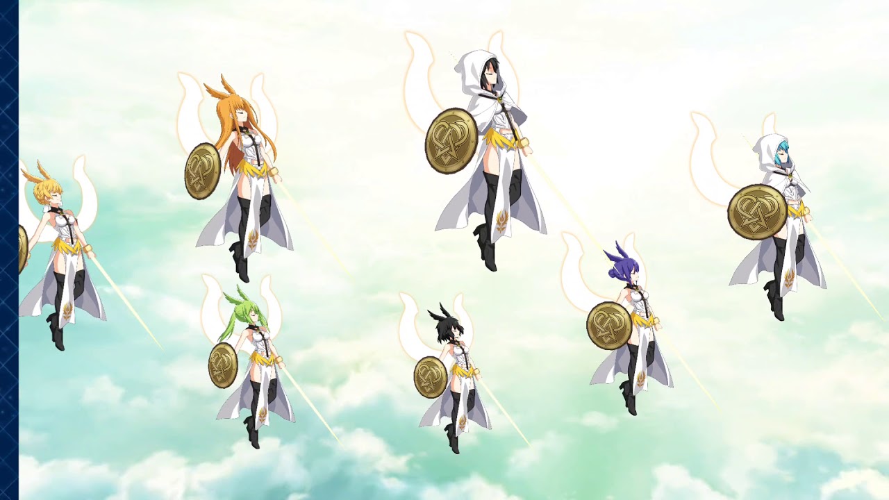 【FGO】Götterdämmerung: Chapter 11; Arrow 4 - VS Valkyrie Trio - YouTube