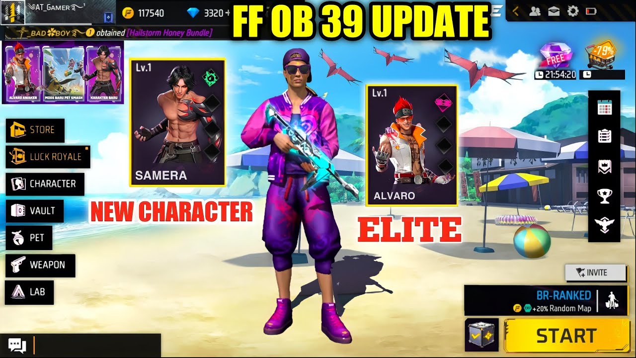 OB 39 UPDATE OLD FREE FIRE| FREE FIRE NEW EVENT| FF NEW EVENT TODAY ...
