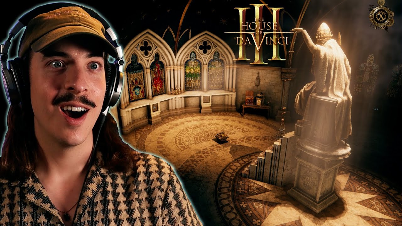 THE POPE'S HIDDEN PUZZLE CHAMBER | The House of Da Vinci 3 - Part 2 ...
