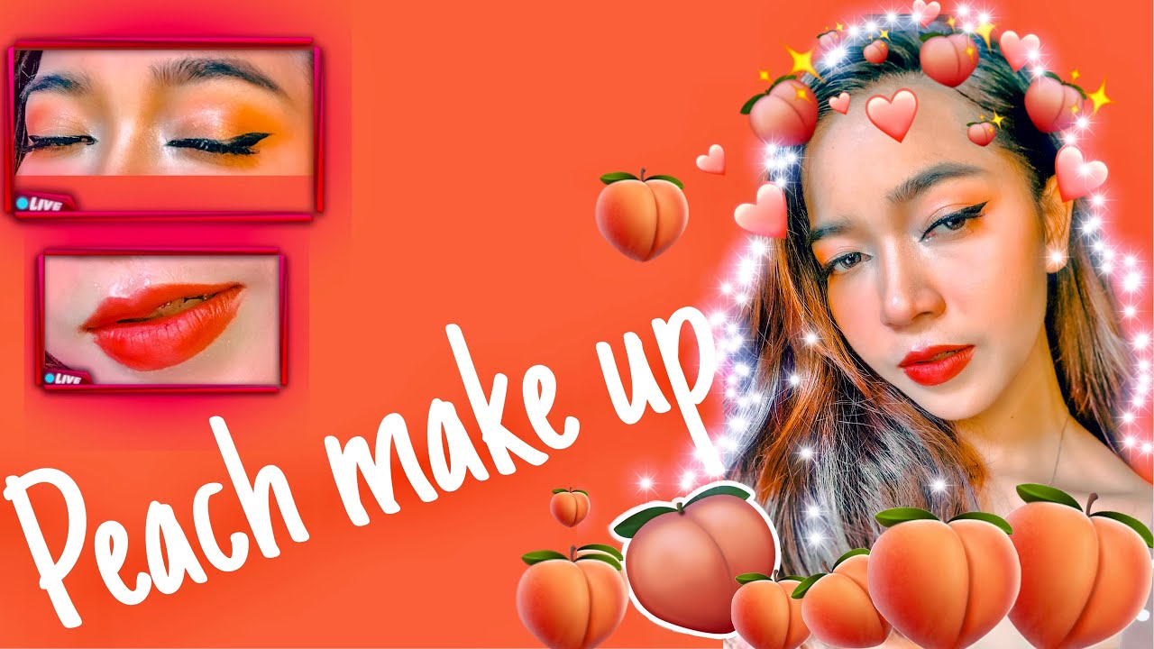 Beautiful Makeup Tutorial /Part 04/ peach look 🍑 - YouTube