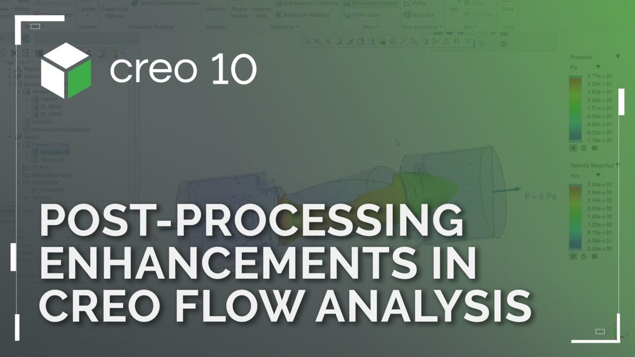 Post-Processing Enhancements in Creo Flow Analysis | Creo 10 - YouTube