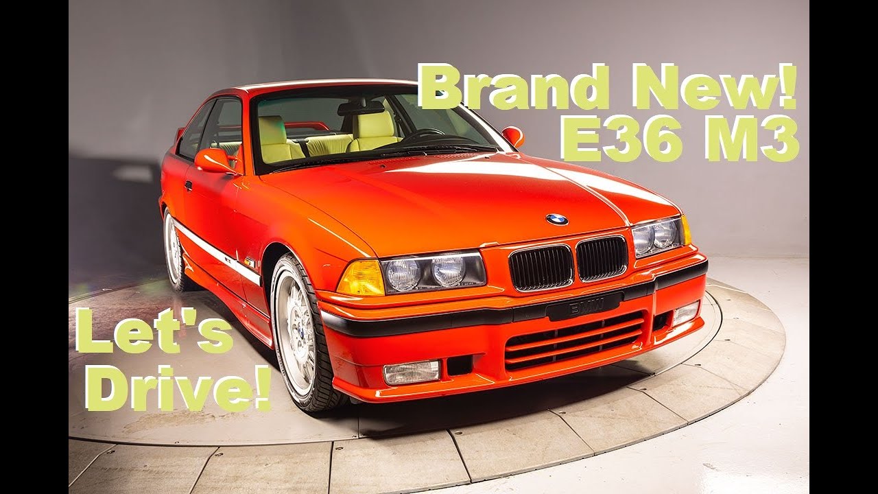 Brand New E36 M3: Let's Drive this 9K mile Hellrot 1995 M3! - YouTube