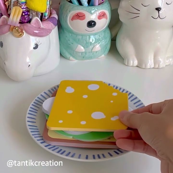 Let‘s Make A Sandwich / HEMA Sticky Notepads - YouTube