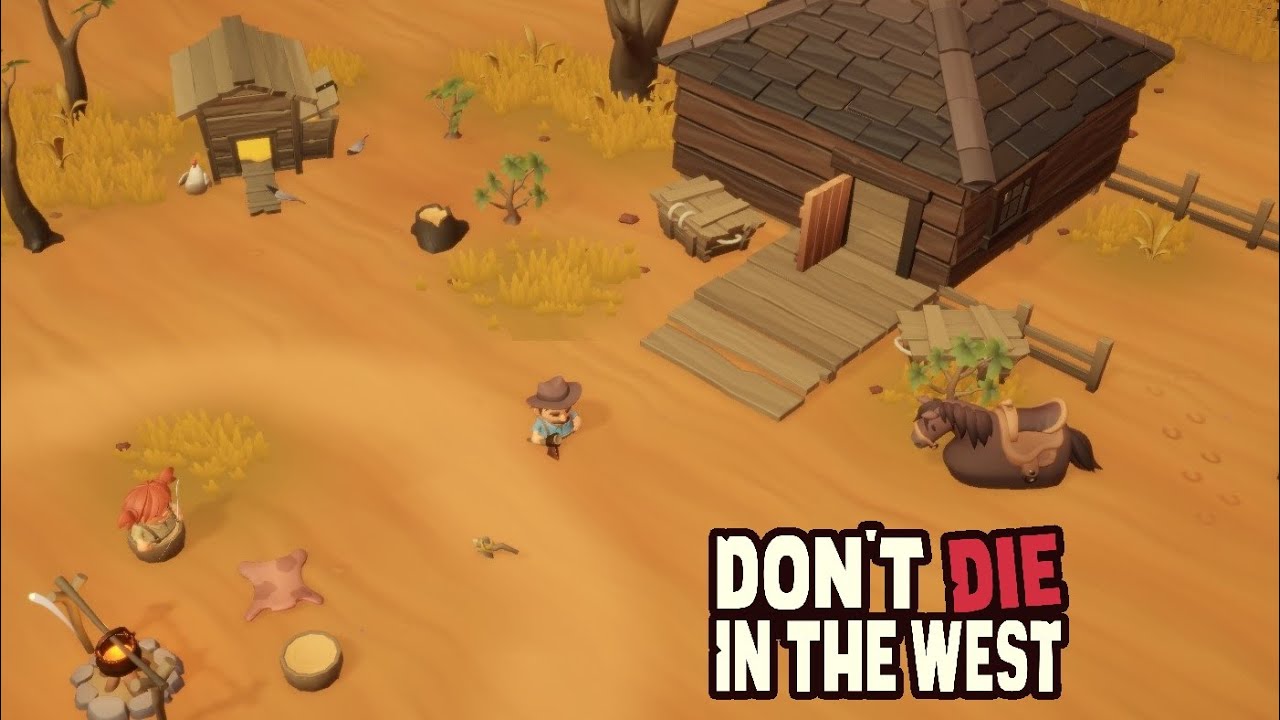 Isometric Cowboy Survival Life Begins ~ Don't Die In The West - YouTube