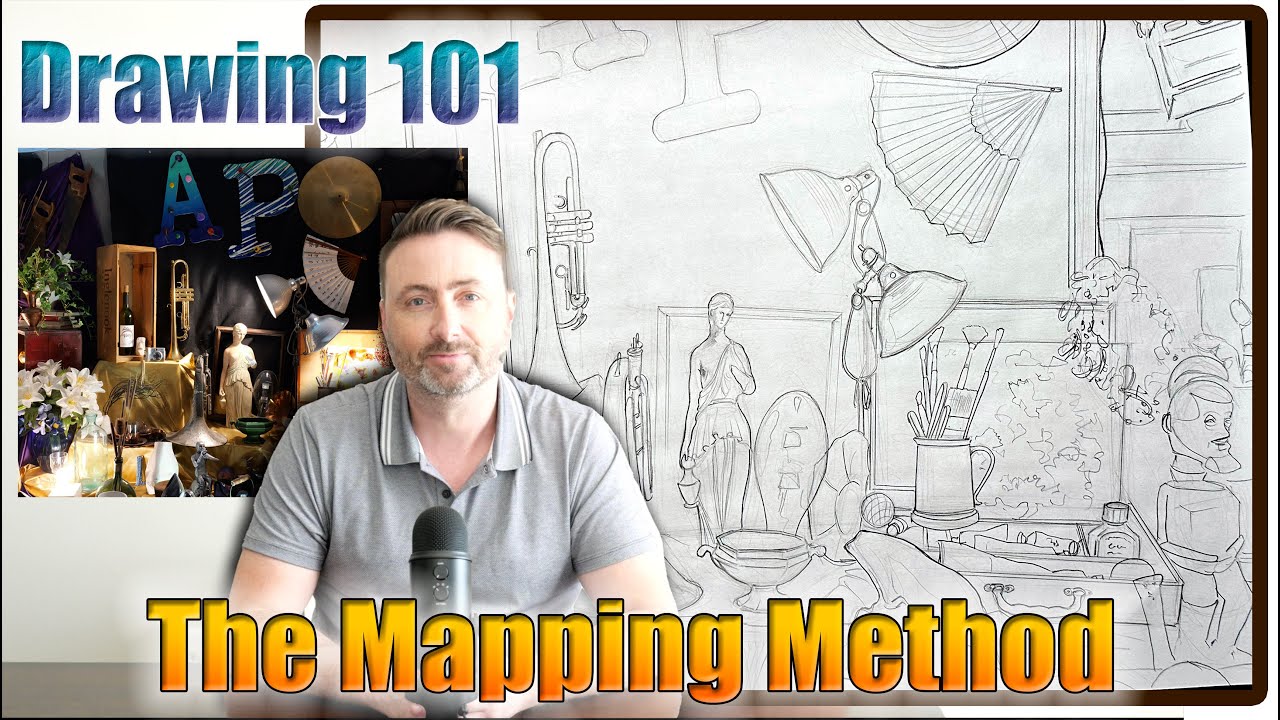 How To: Drawing 101 - Mapping Method of Drawing #howto #art #drawing # ...