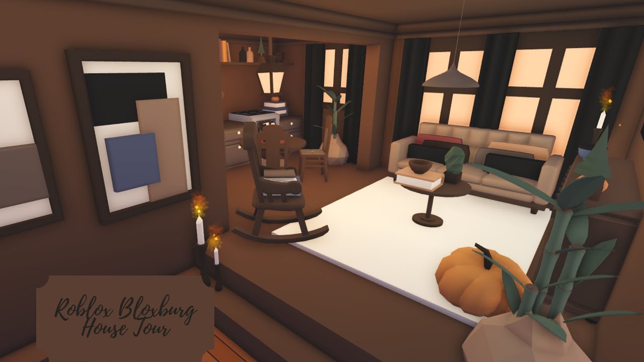 Fall Cozy Tiny Home Speed Build 🎃 Roblox Adopt Me! - YouTube