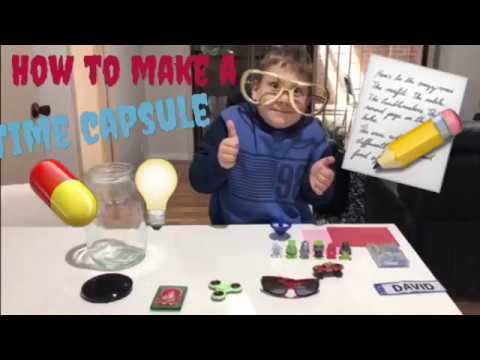 DIY KIDS TIME CAPSULE!! A How-To Into The Future, Kids Acticities, Kids ...