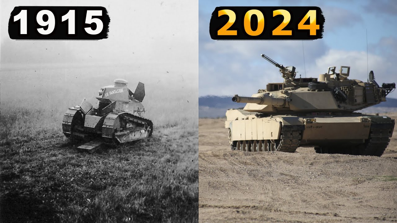 Evolution Of Tanks 1915 - 2024 - YouTube