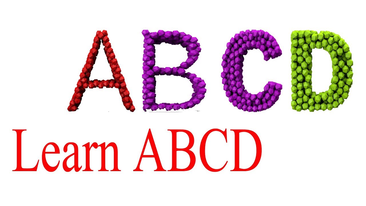 Learn abcde /abcde alphabet for children - YouTube