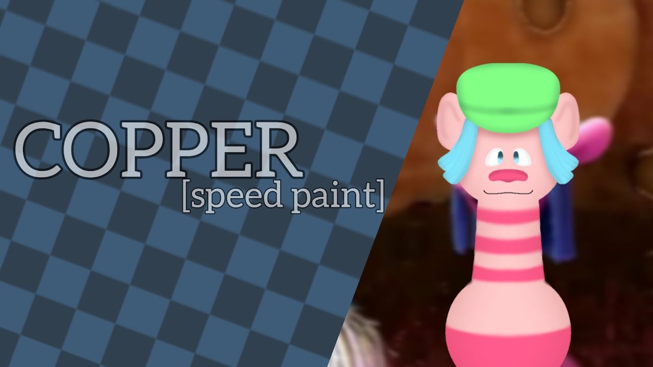 COPPER [speed paint] //TROLLS - YouTube