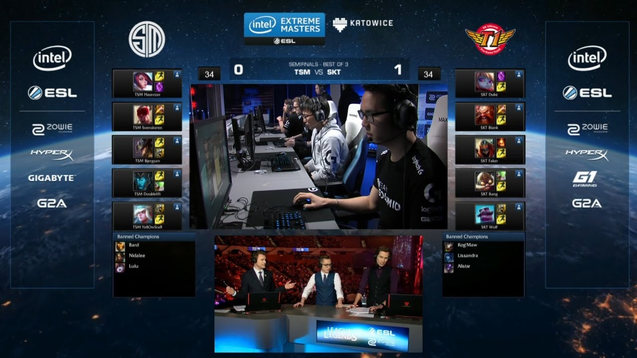 SKT vs TSM Highlights Game 2 - SK TELECOM T1 vs TEAM SOLOMID - IEM KATOWICE 2016 Semifinal #1 ...