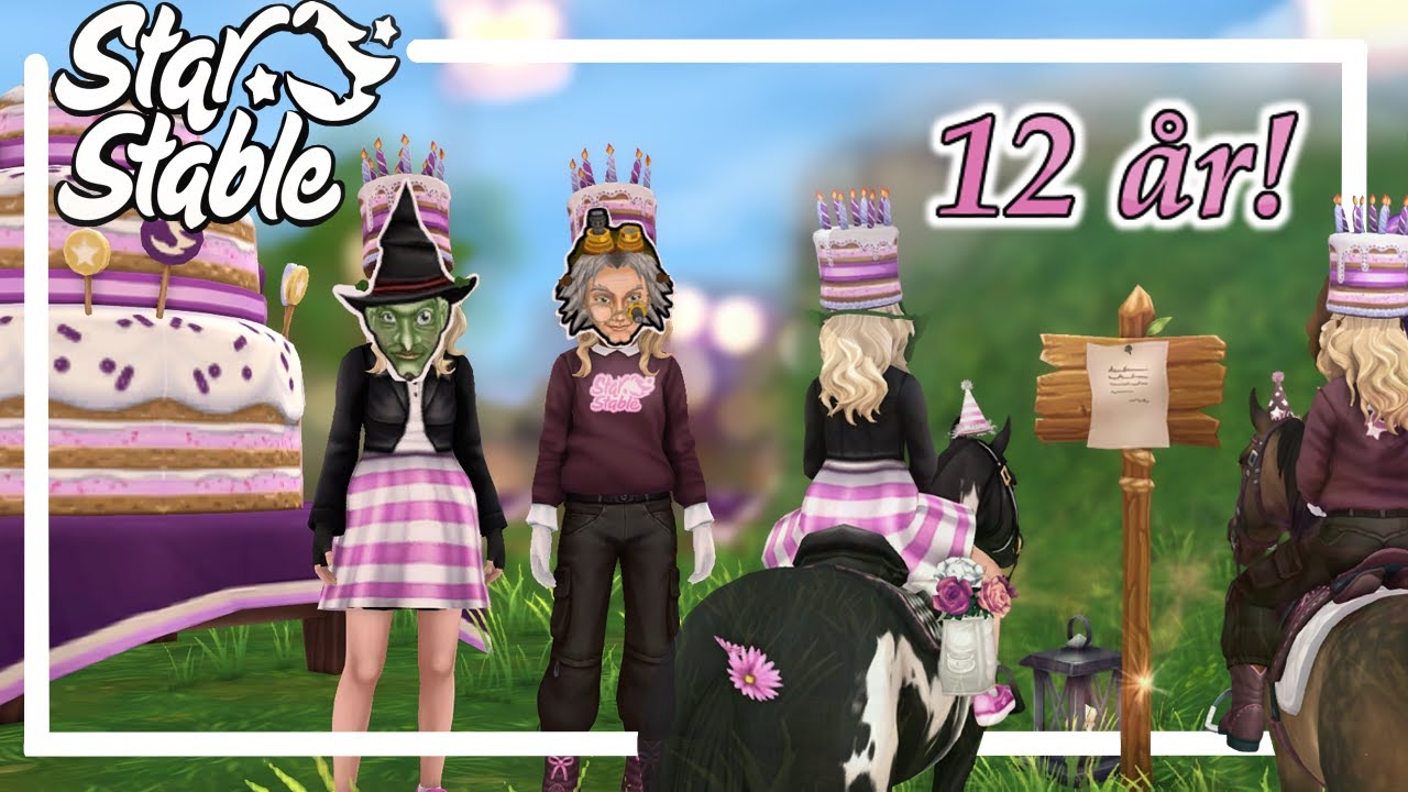 STAR STABLE 12TH BIRTHDAY | Dartmoorponny och födelsedagsfirande ...