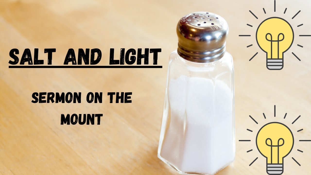Sermon on the Mount || Salt and Light || Week 1 - YouTube