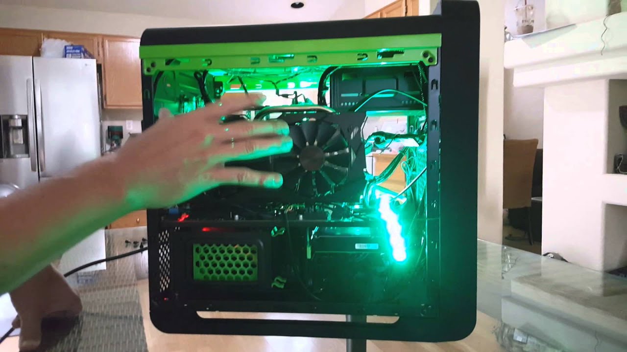 DIY PC Cuboid G Computer Case Finished Part 2 Review - YouTube