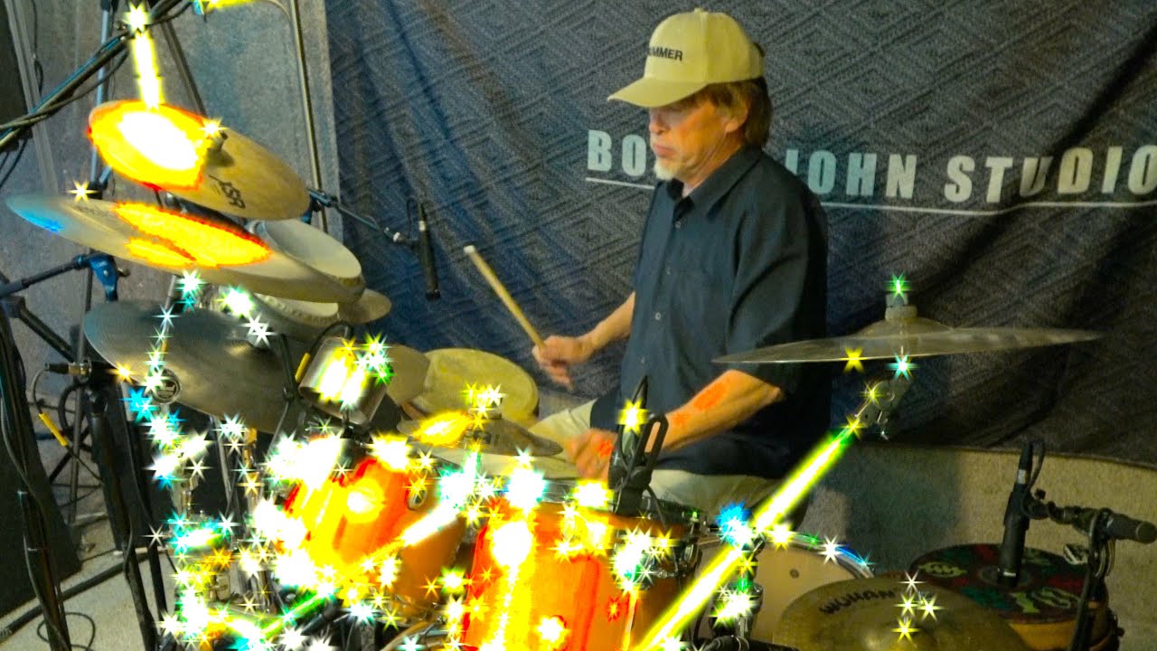 Bongo John on drums April 19th 2025 - YouTube