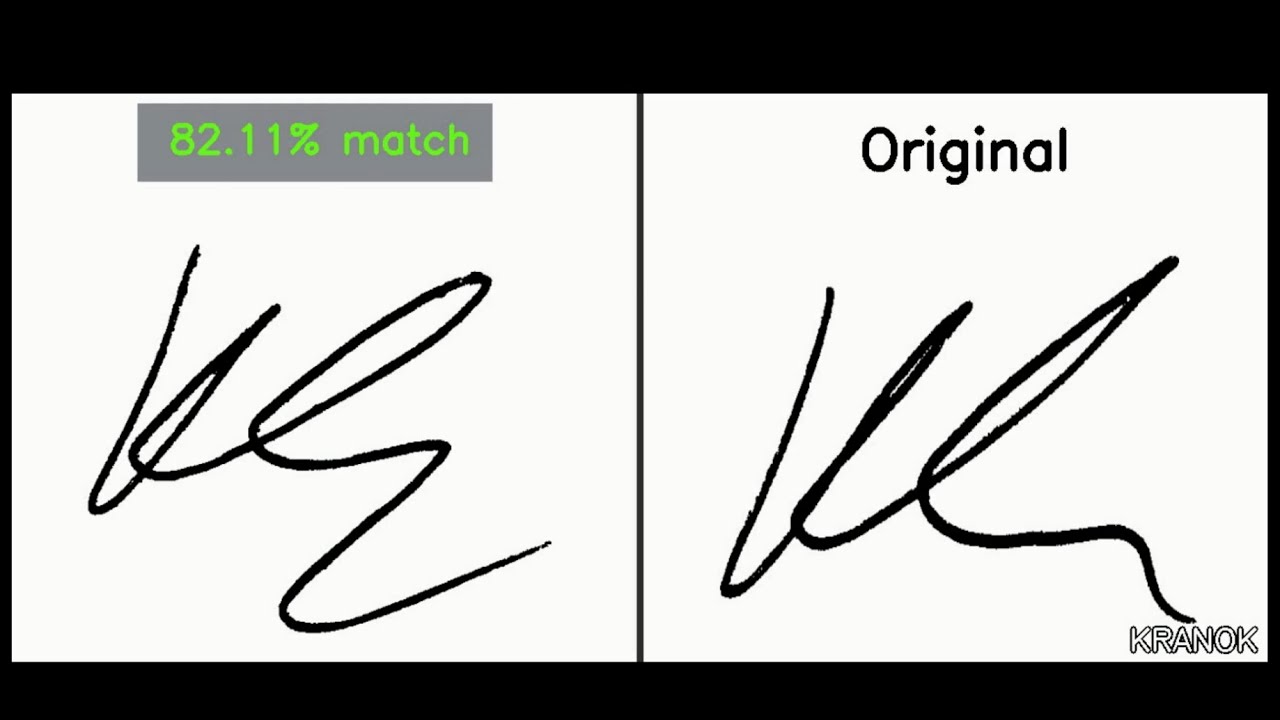 Signature Matching using Siamese Neural Networks - YouTube