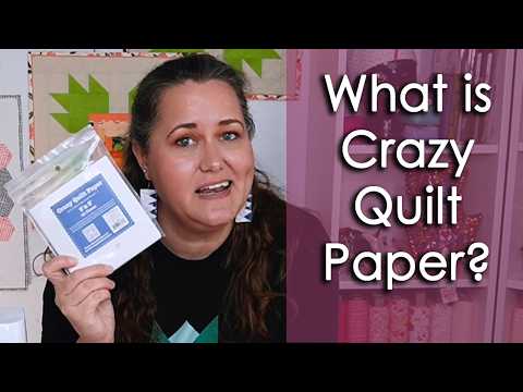 How to use Crazy Quilt Paper