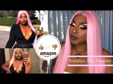 AMAZON PASTEL PINK WIG REVIEW |$38| PROS AND CONS| Xiweiya Hair