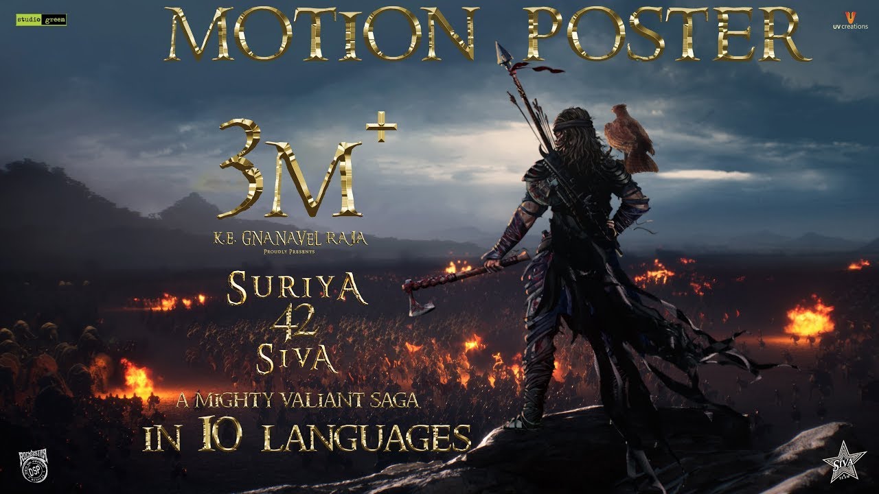 Suriya 42 - Motion Poster | Suriya | Siva | Devi Sri Prasad | Studio ...
