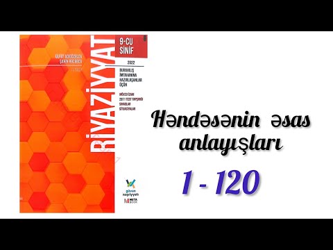 Həndəsənin əsas anlayışları.#9cusinif  #güvən nəşriyyat #2022 .#riyaziyyat #buraxilisimtahani #test