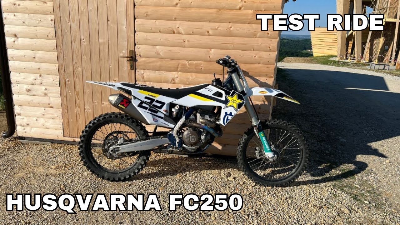 HUSQVARNA FC250 2020 | FULL AKRAPOVIC | TEST RIDE - YouTube