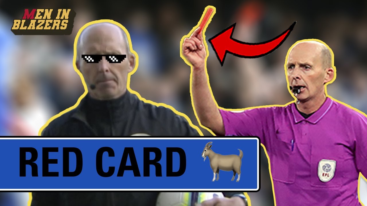 100 Unforgettable Mike Dean Red Cards - YouTube
