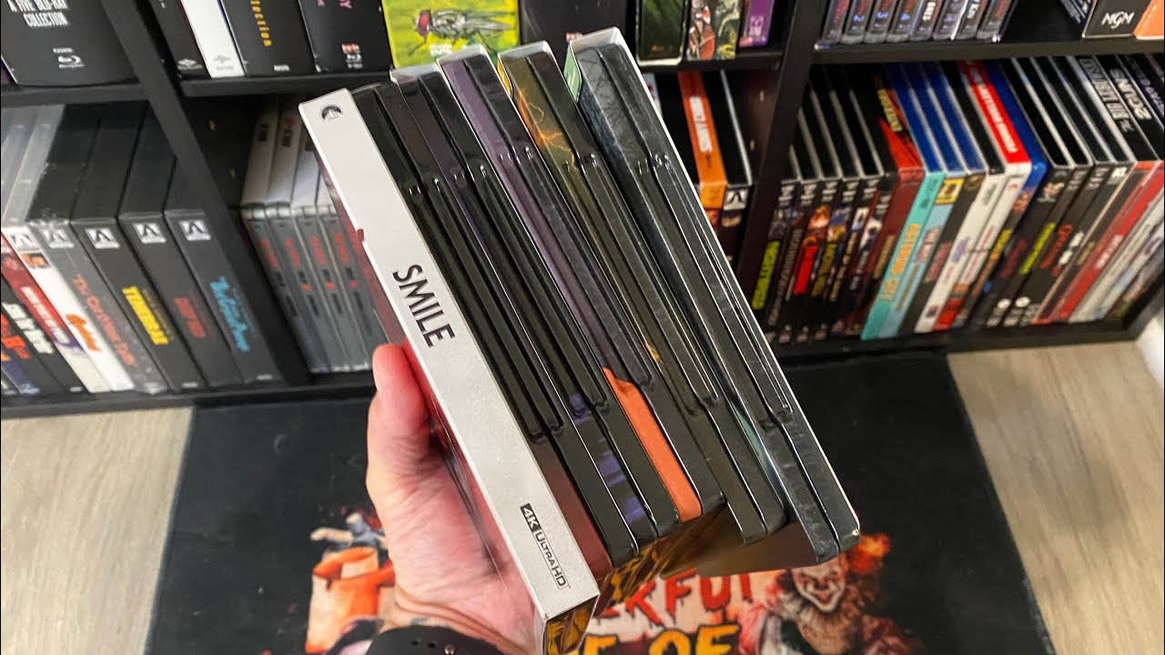 Huge Horror Steelbook Haul! 4K/Blu-ray! Collection update! - YouTube