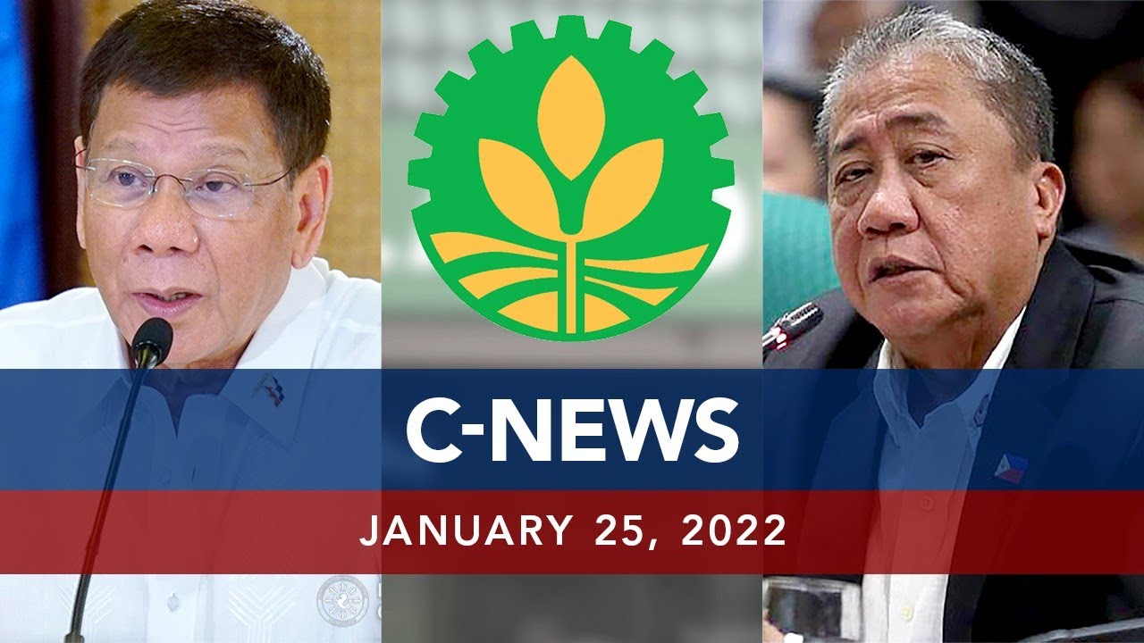 UNTV: C-NEWS | January 25, 2022 - YouTube