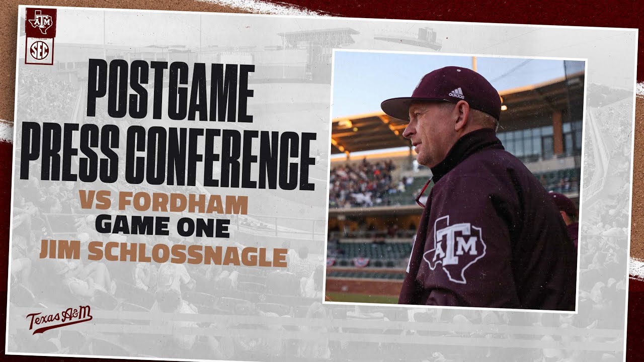 Fordham Game One Postgame: Jim Schlossnagle - YouTube