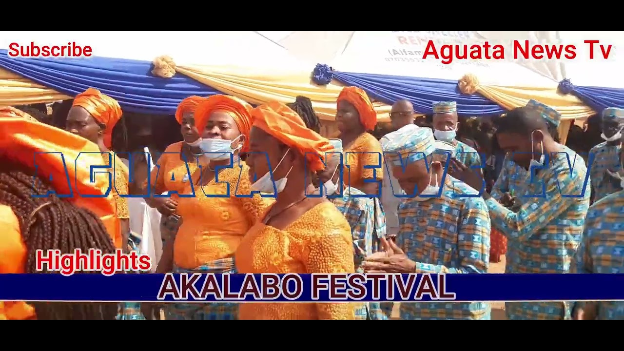 AKALABO FESTIVAL IN AMESI KINGDOM, AGUATA LGA ANAMBRA STATE - YouTube