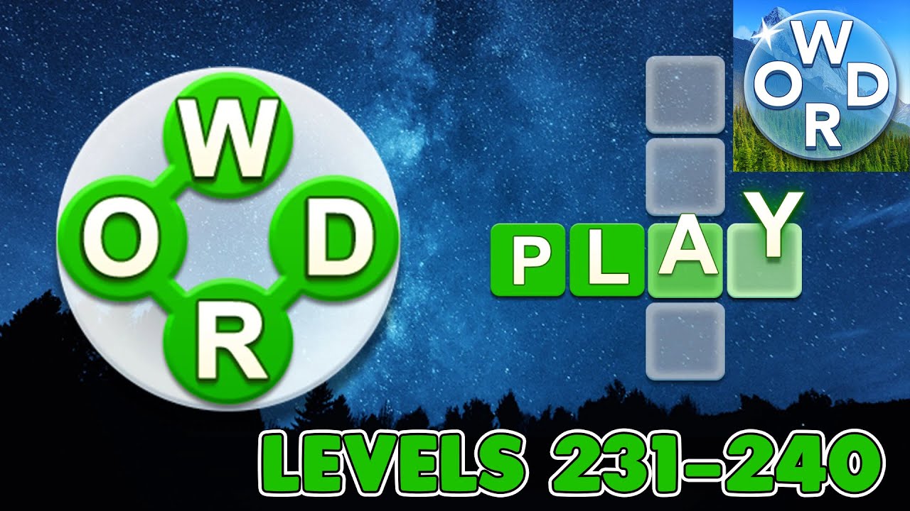 Word Mind Levels 231 - 240 Answers - YouTube