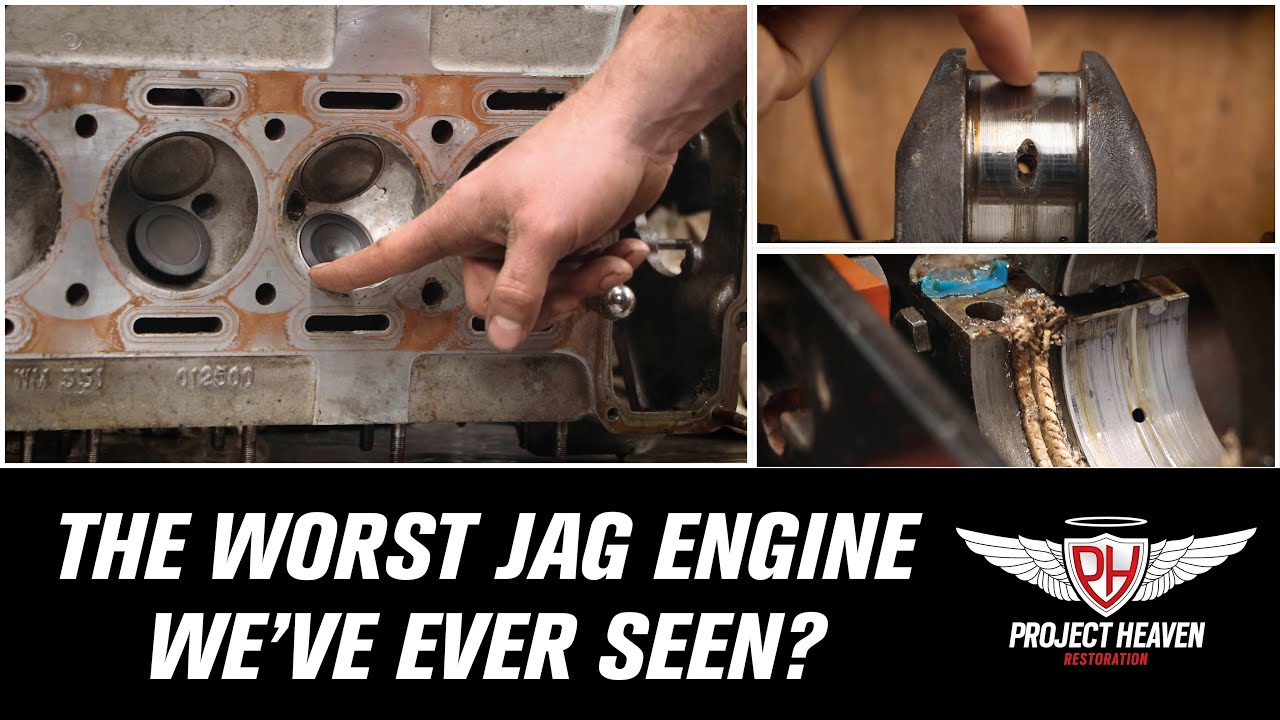 The worst Jaguar engine we have ever seen! - YouTube