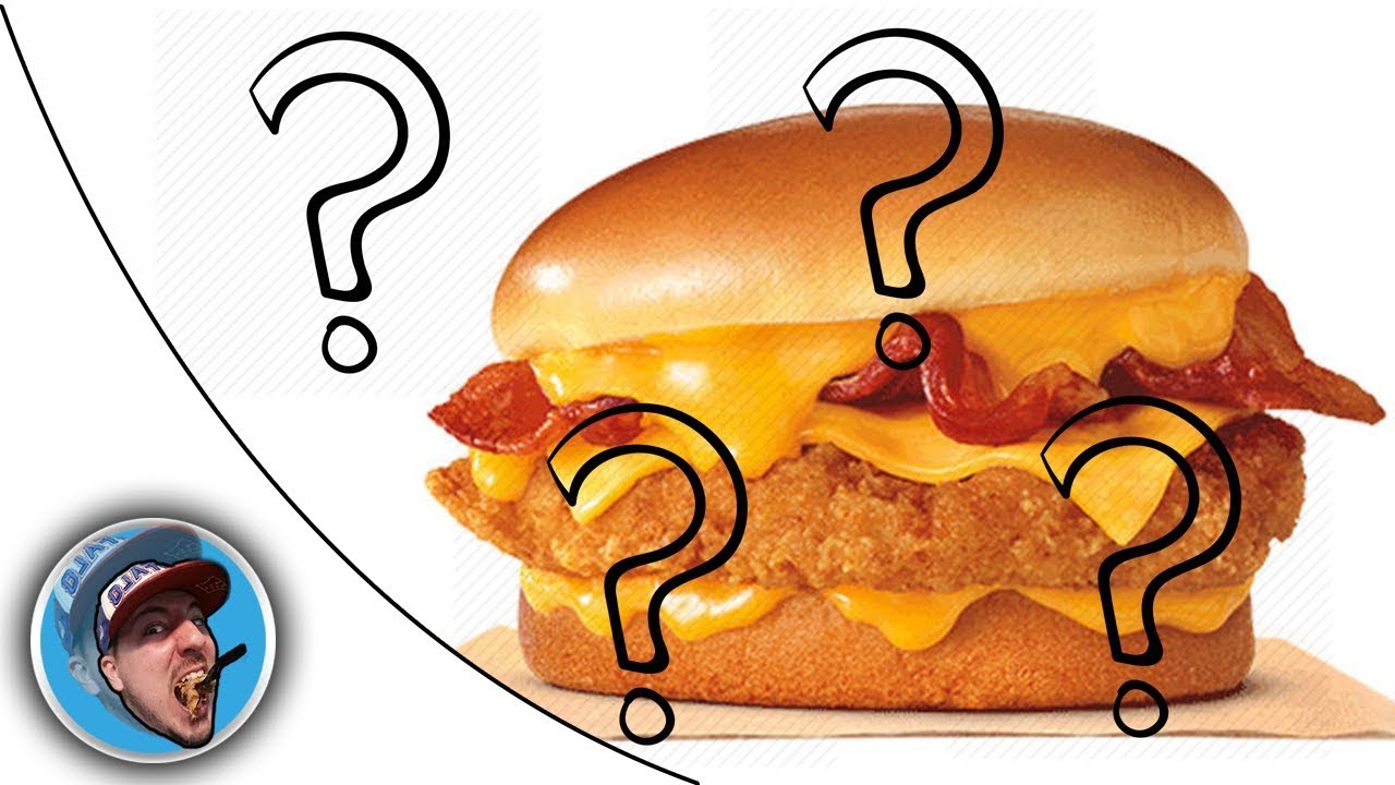 Burger King's "Cheesy" Bacon Chicken! - Food Review! - YouTube
