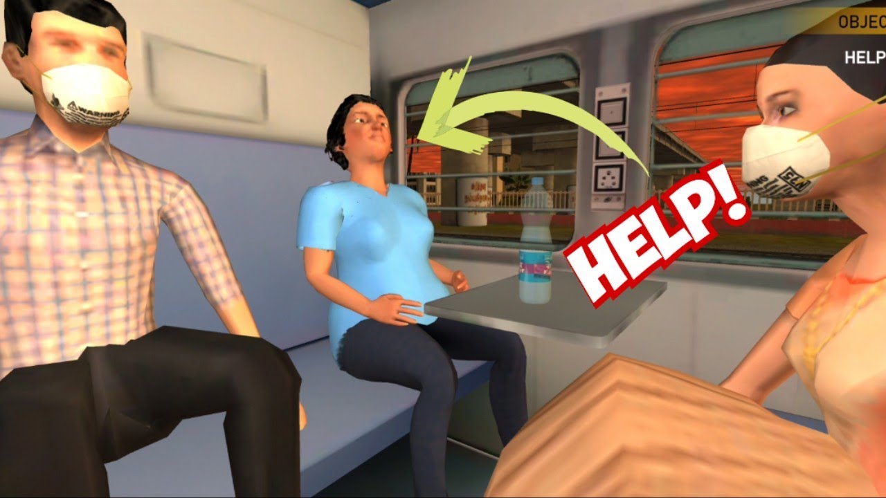 Indian Train Simulator | Mission: Help The Lady - YouTube