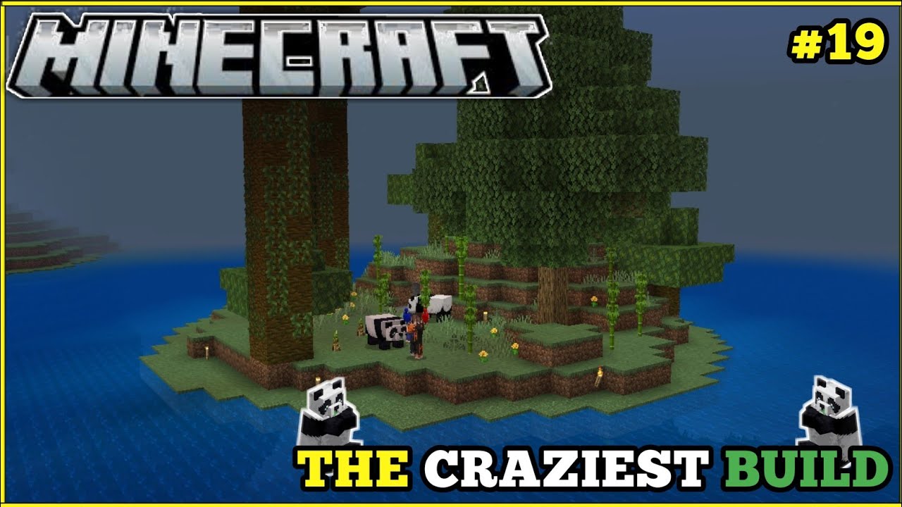 I BUILD CRAZY HOUSE FOR MY PANDA ||MINECRAFT GAMEPLAY #19 - YouTube