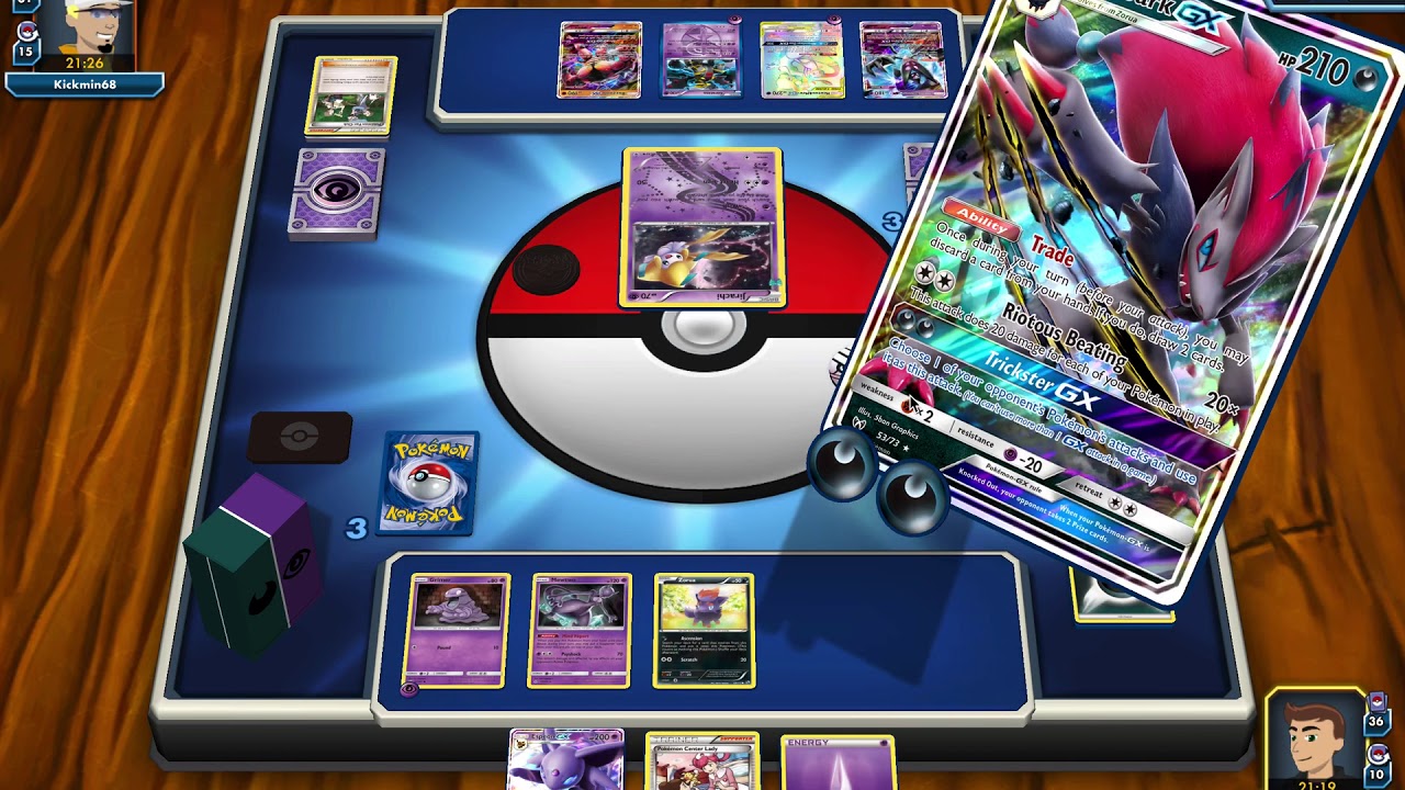 PTCGO Gameplay! You would not believe what card this guy had - YouTube