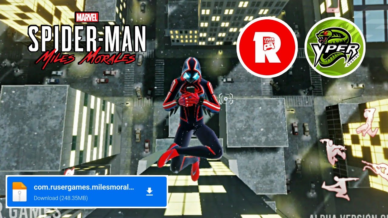 (Download)Spider-Man Miles Morales Android R-USER Games & yPER STUDIOS ...