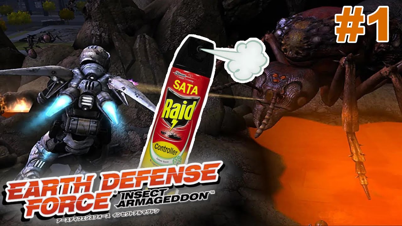 ANYONE GOT A BIG CAN OF RAID??? [Earth Defense Force: Insect Armageddon ...